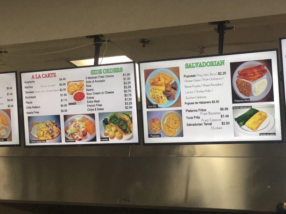 Menu at El Paisano restaurant, Reno, Silverada Blvd