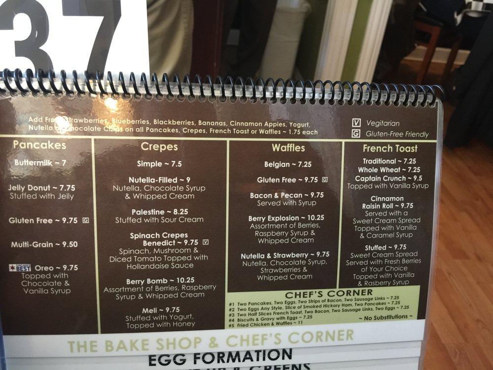 Menu at Madison Park Kitchen restaurant, Forest Park