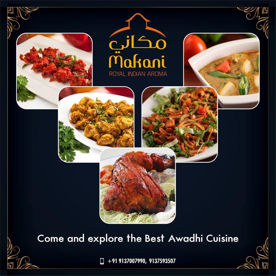 Menu at Makani restaurant, Sharjah, 2nd Floor