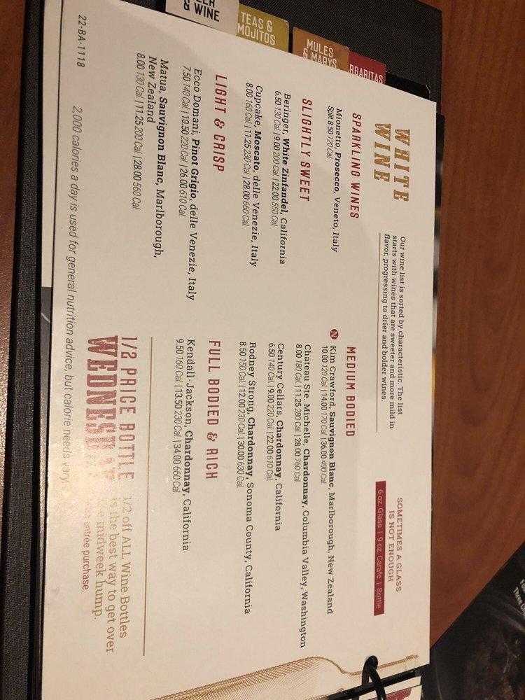 Menu at Black Angus Steakhouse, Vancouver, 415 E 13th St