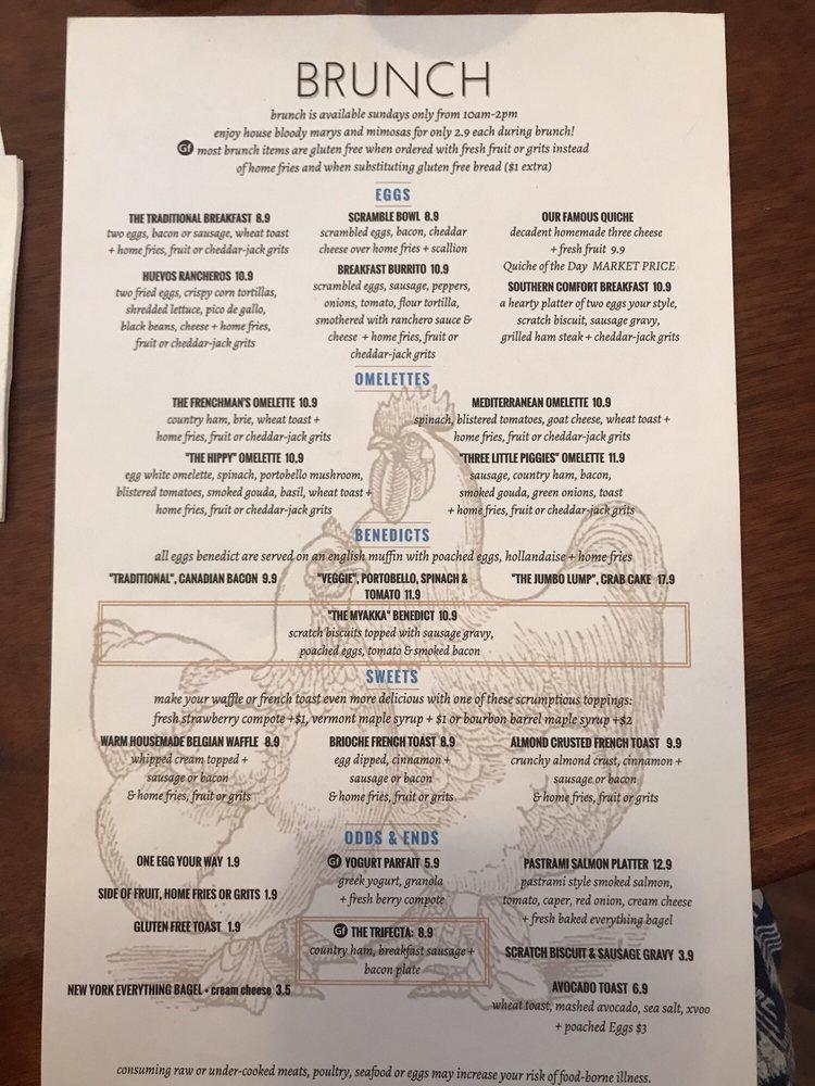 Menu at Madfish Grill pub & bar, Sarasota