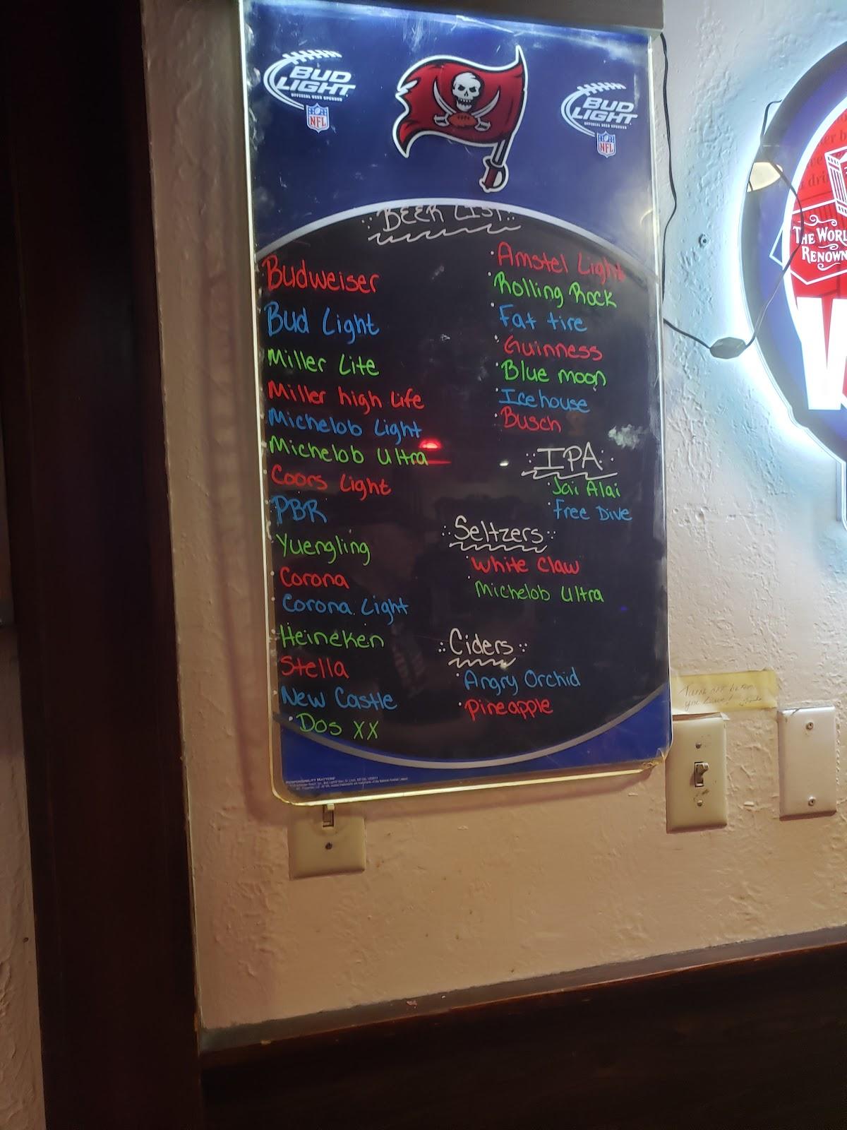 Menu at Tapper Pub, Tampa, Britton Plaza
