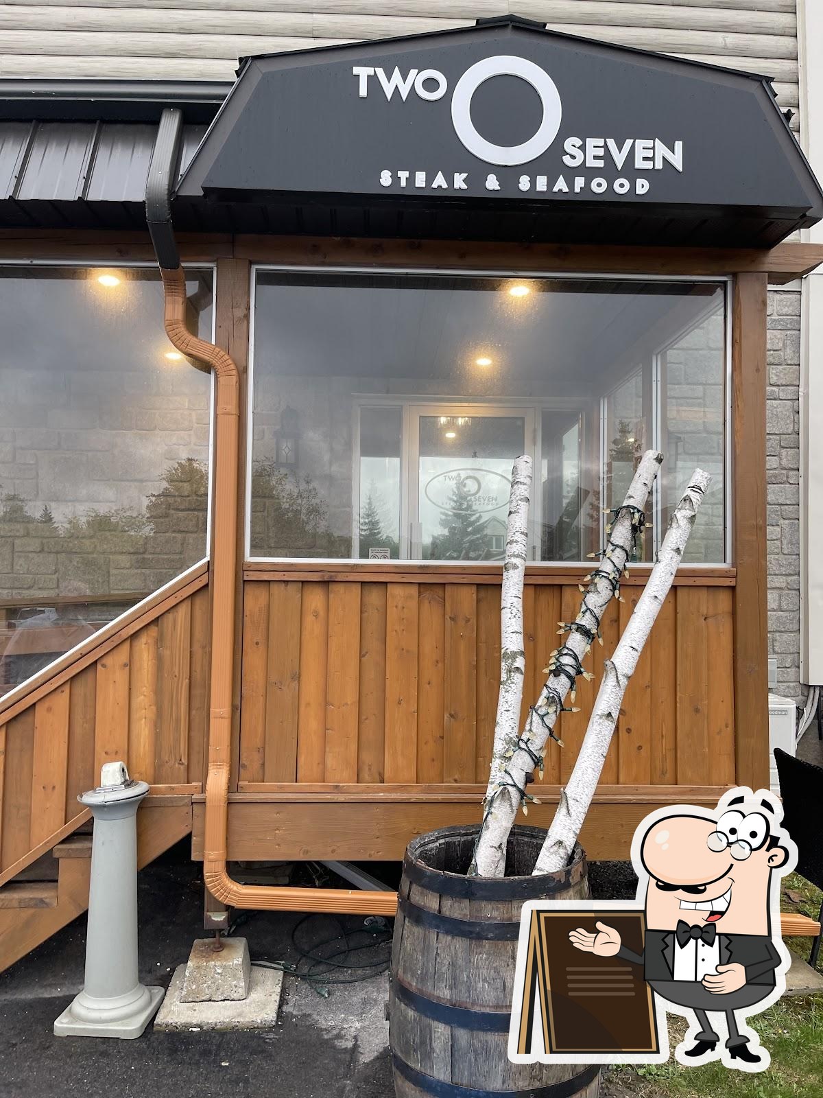 Two 0 Seven Steak & Seafood, Kahnawake 14 - Menu du restaurant, prix et ...