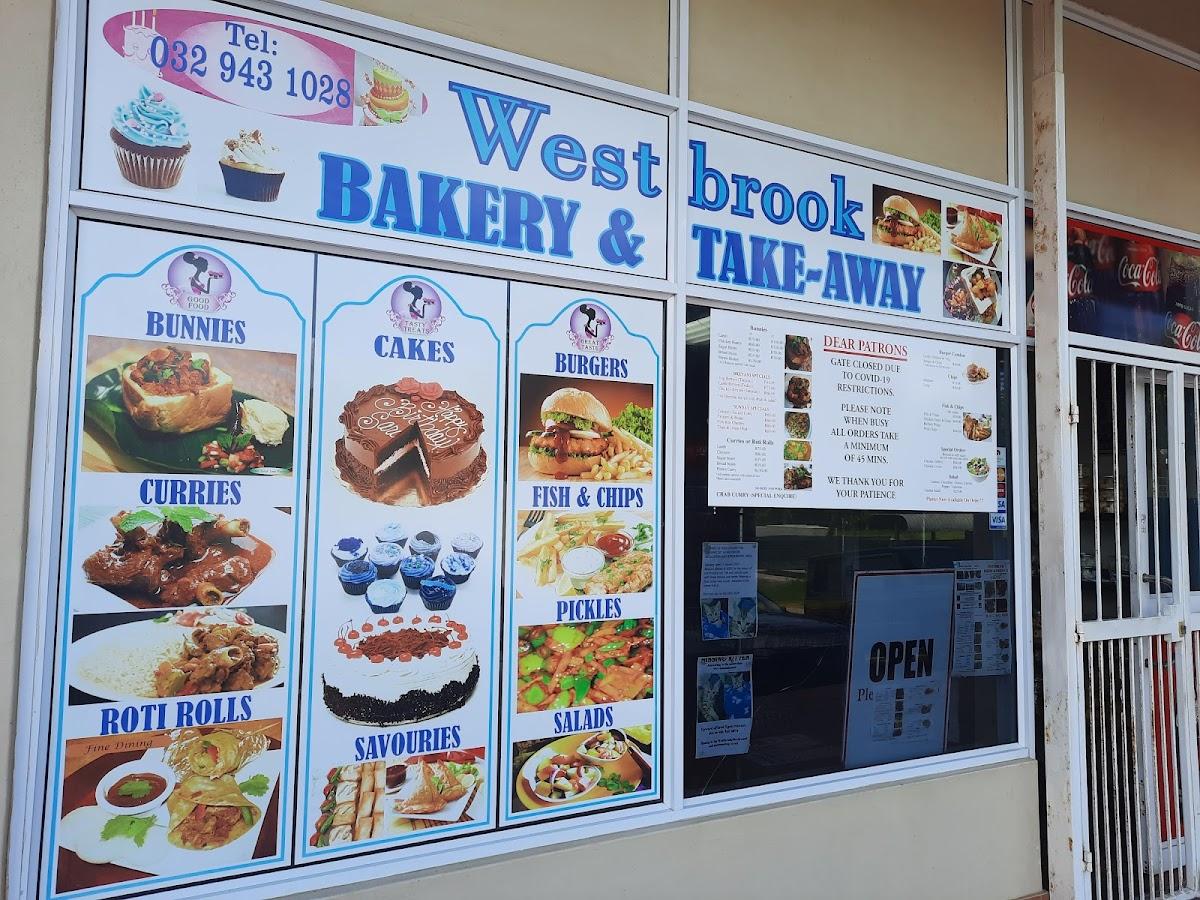 Menu at Westbrook Bakery & Take-Away, Tongaat