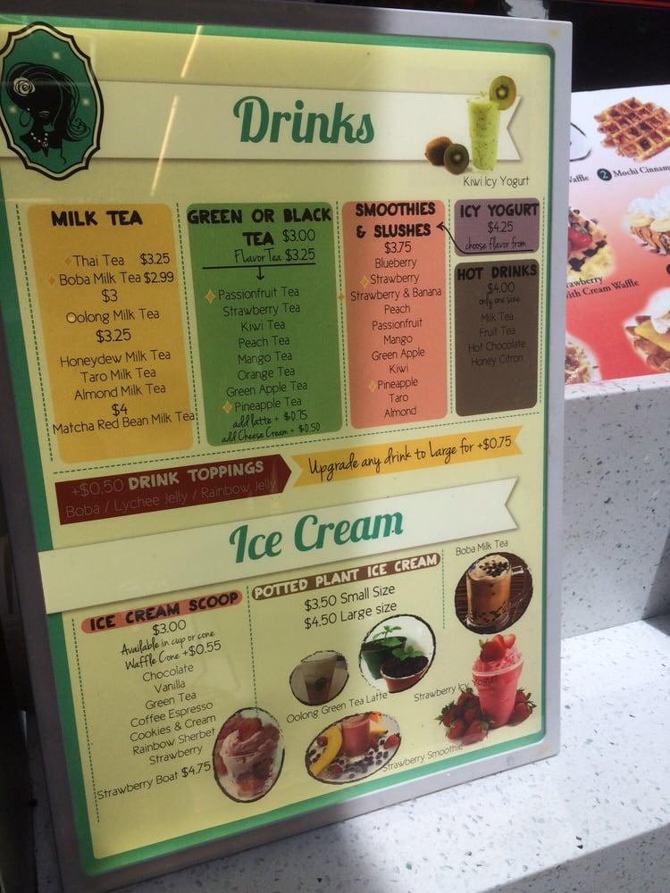 Menu at Cha Eighteen desserts, Arcadia, Ste 9015