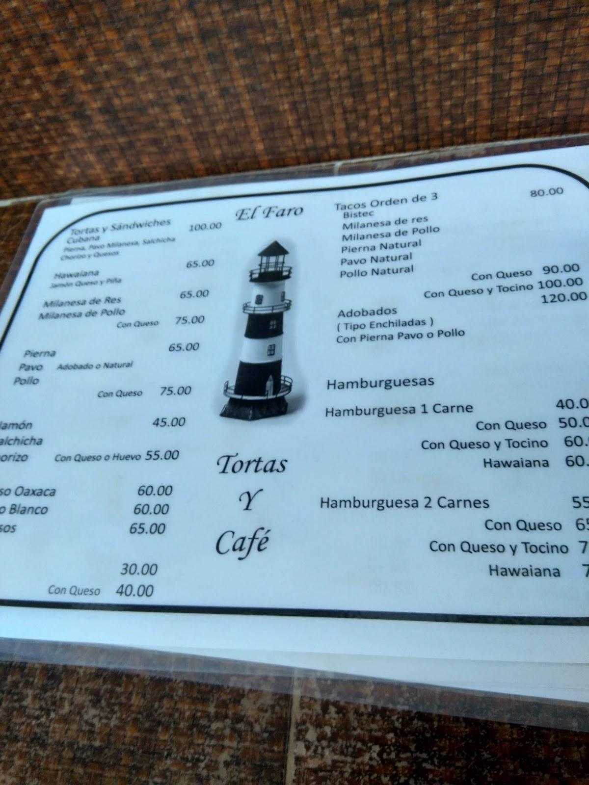 Carta del café El Faro, Mexico, Veracruz 30
