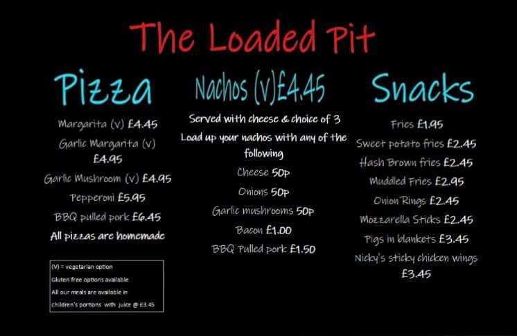 Menu at The Deep Drop pub & bar, Wakefield
