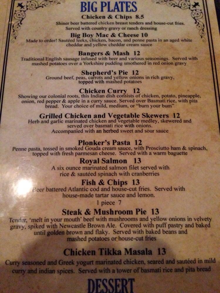 Menu at The Londoner Addison pub & bar, Addison, Midway Rd