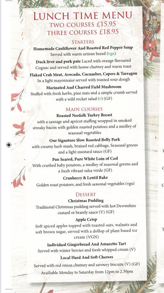 Menu at The Bell Inn Broadheath pub & bar, Worcester