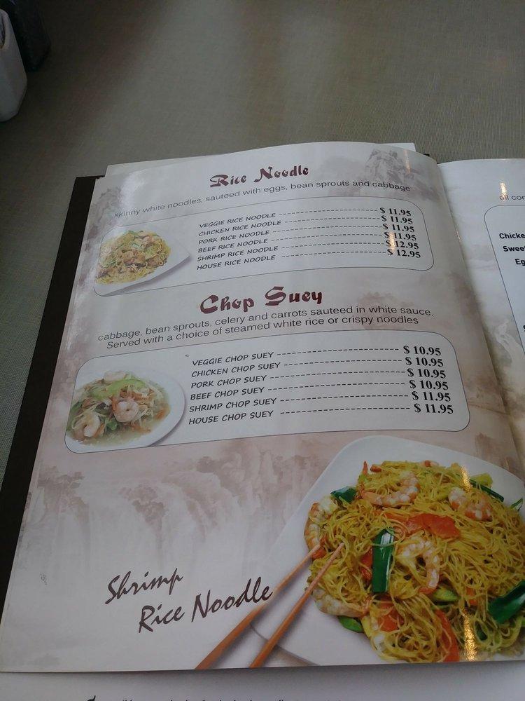 Menu at Chinatown Restaurant, Coeur d'Alene