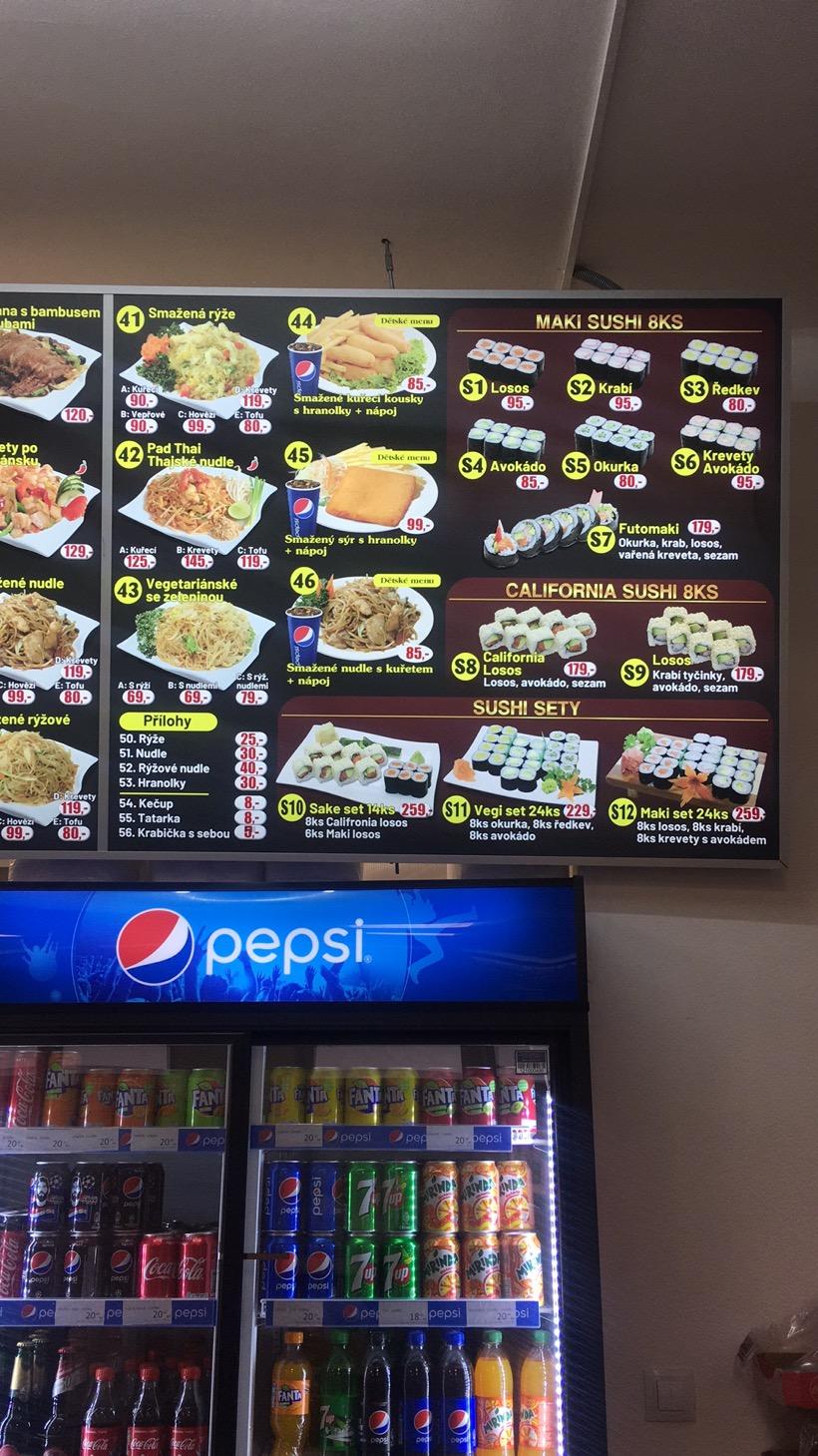 Menu at House Kebab restaurant, Prachatice
