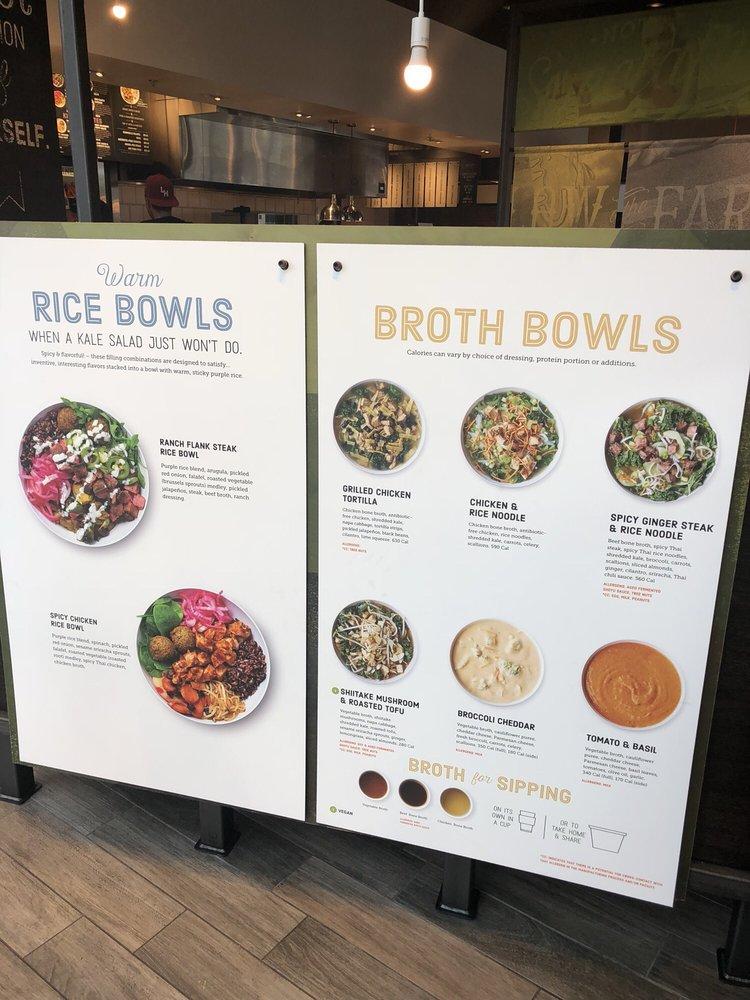 Menu at CoreLife Eatery restaurant, Salt Lake City, E 3300 S