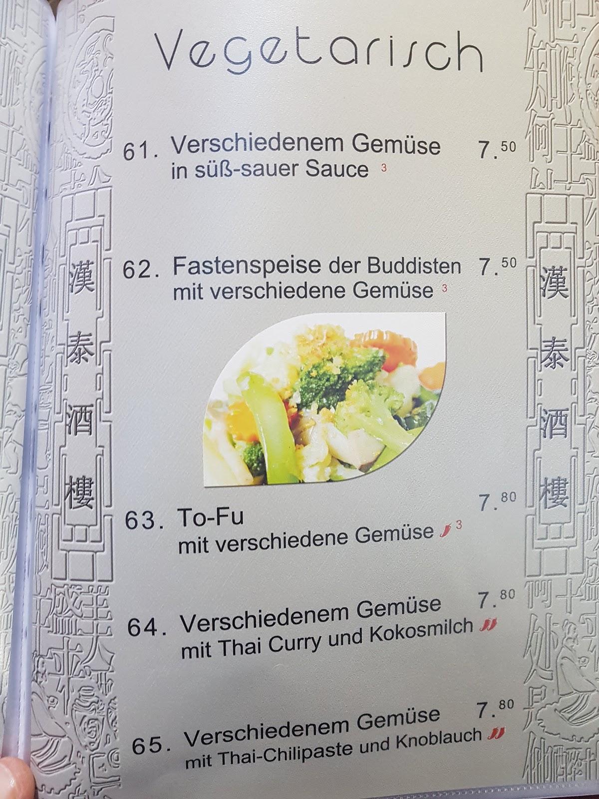 Speisekarte von Han Thai restaurant, Seeheim-Jugenheim