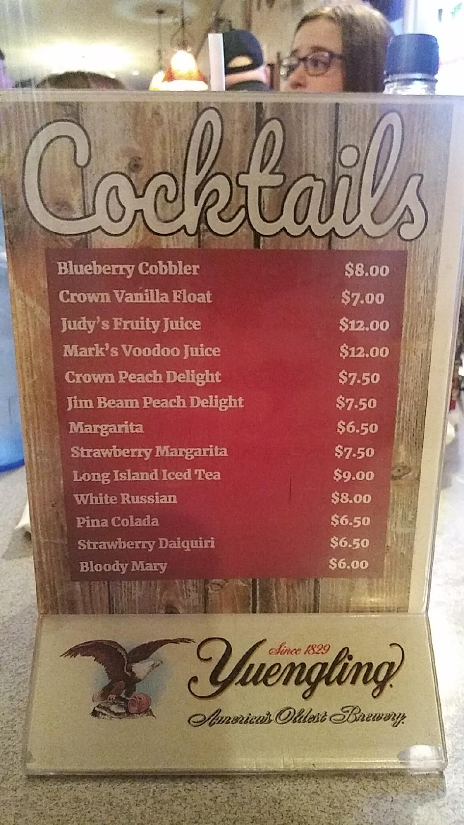 Menu at Buckeye Fire and Grill Llc pizzeria, Clyde