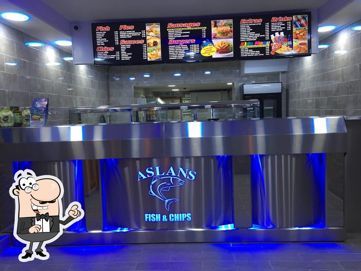 Aslan's Fish And Chips, Rhyl - Restaurant menu, prices and reviews
