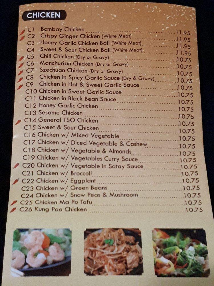 Menu at Super Hakka Restaurant, Toronto