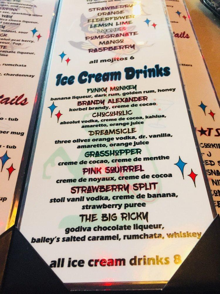 Menu at Atomic Koi Cocktail Lounge pub & bar, Fitchburg