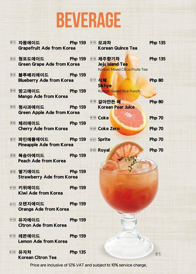 Menu at nice two Meat u Philippines restaurant, Tinoc