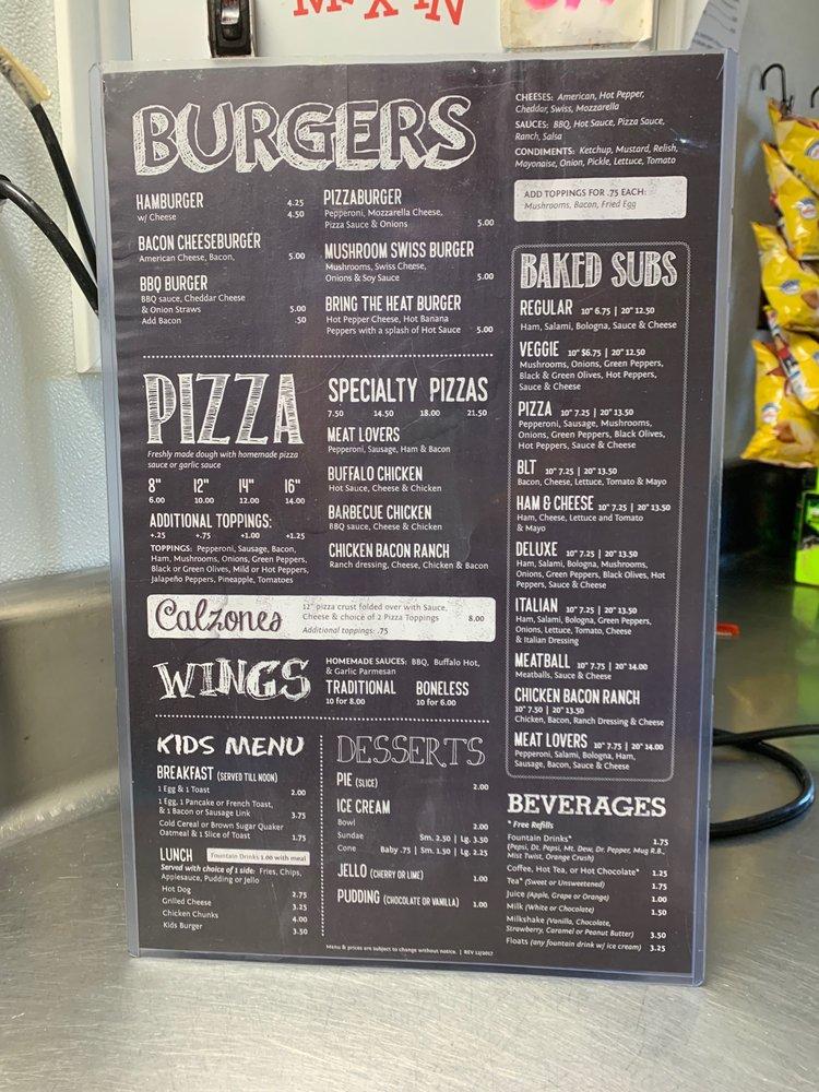 Menu at Open Door Cafe, Lucas