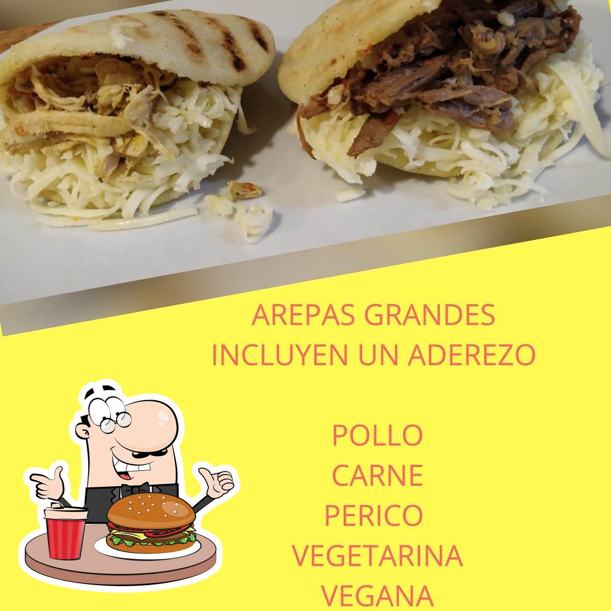 Comida venezolana AREPAS Lo de la Negra, Lanús Este - Menú del ...