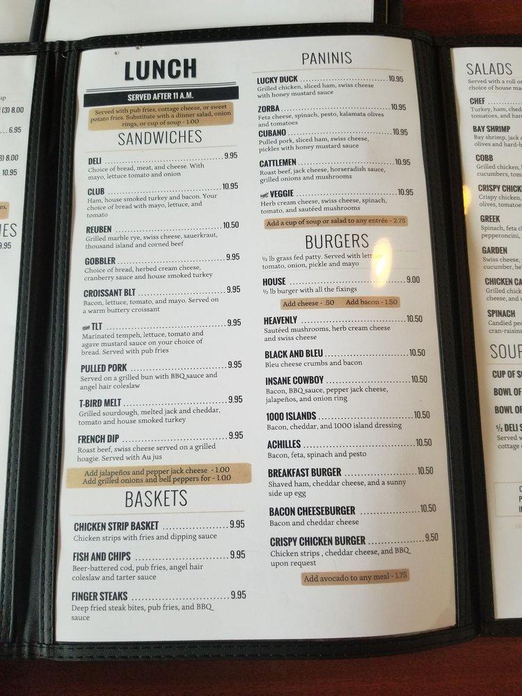 Menu at Mandy's Family Restaurant, Eugene