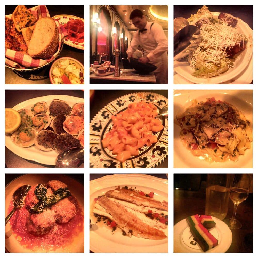Menu at Carbone restaurant, Las Vegas, 3730 Las Vegas Fwy