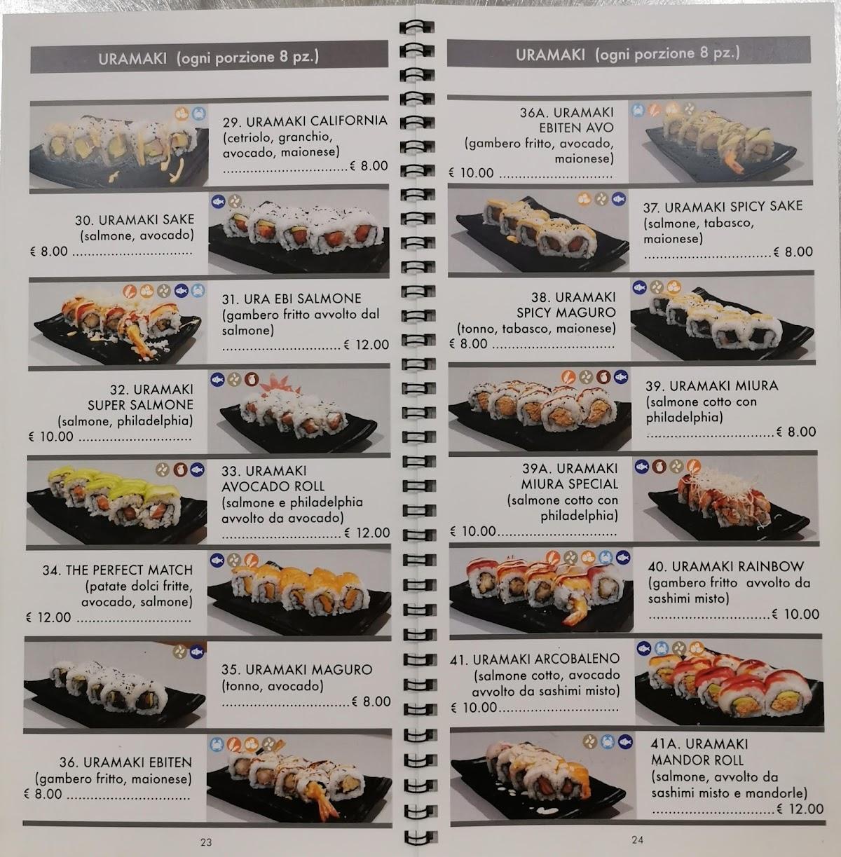 Menu at Fratelli restaurant, Bologna