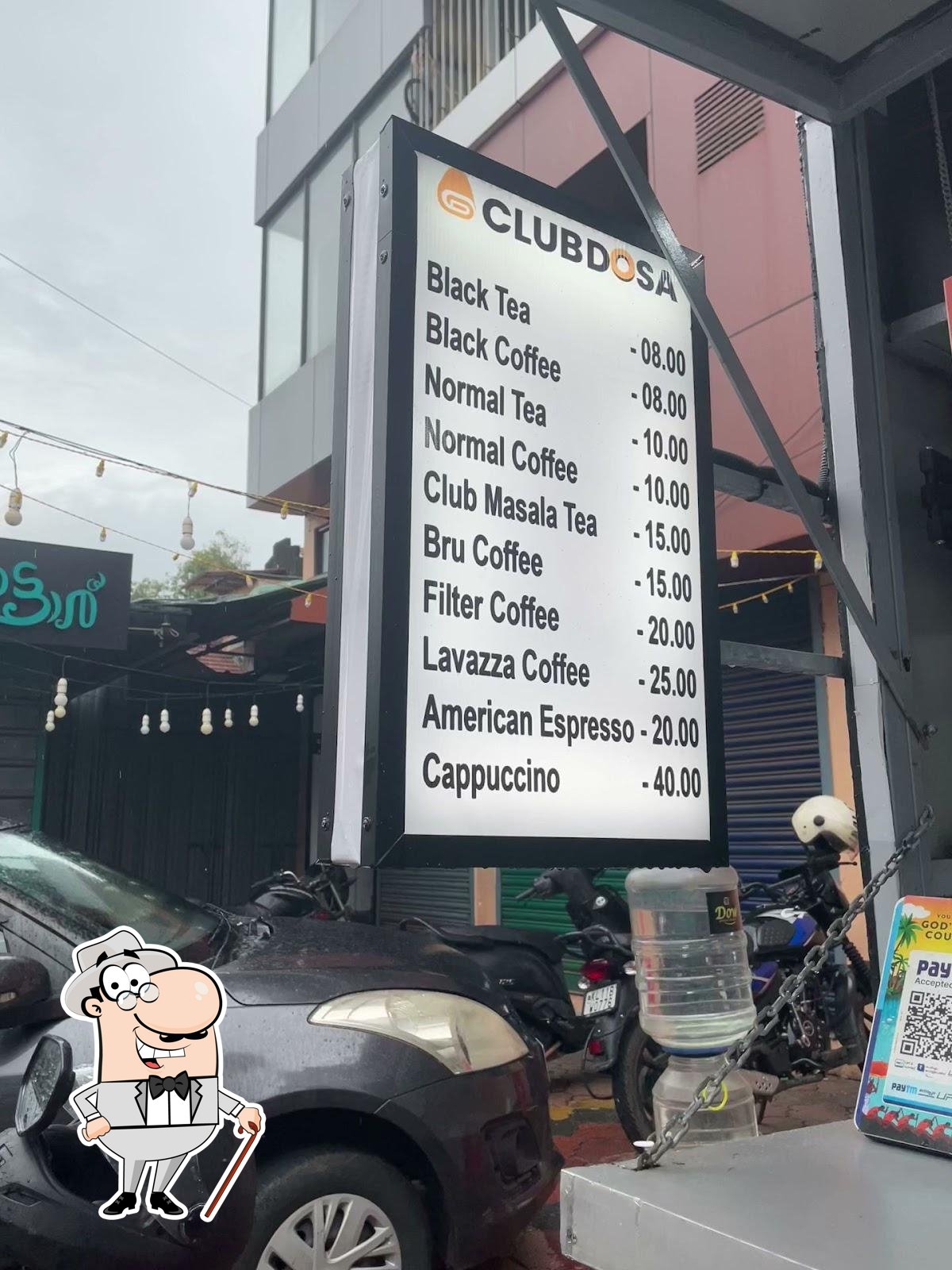 Club Dosa, Kozhikode - Restaurant menu, prices and reviews