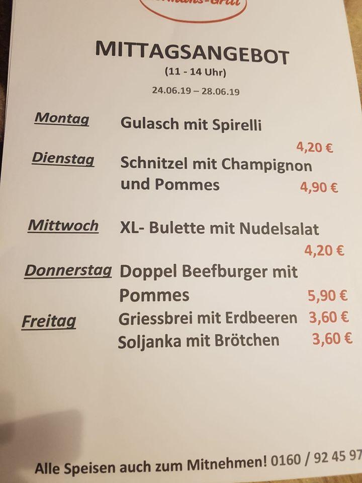 Menu at German Grill, Niedergörsdorf