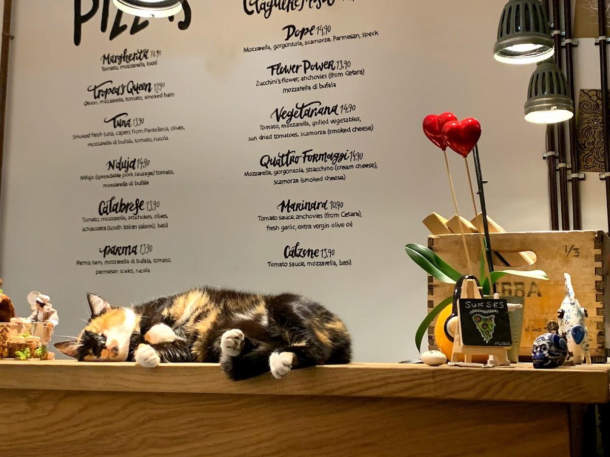 Menu at PIZZERIA DOPE, Amsterdam