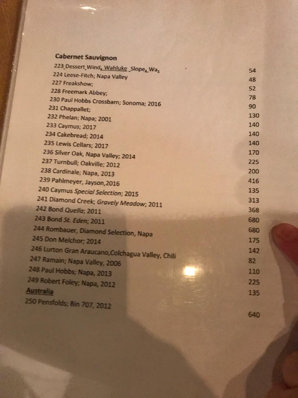Menu at The Livery Tavern pub & bar, Lewisburg