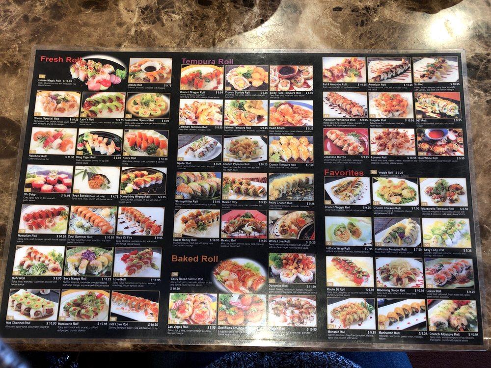 Menu at Love Soya Sushi restaurant, Apple Valley, Bear Valley Rd