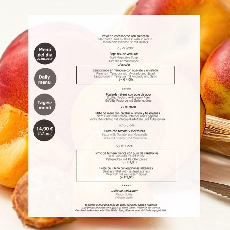 Menu at basic bar&restaurante, Palma