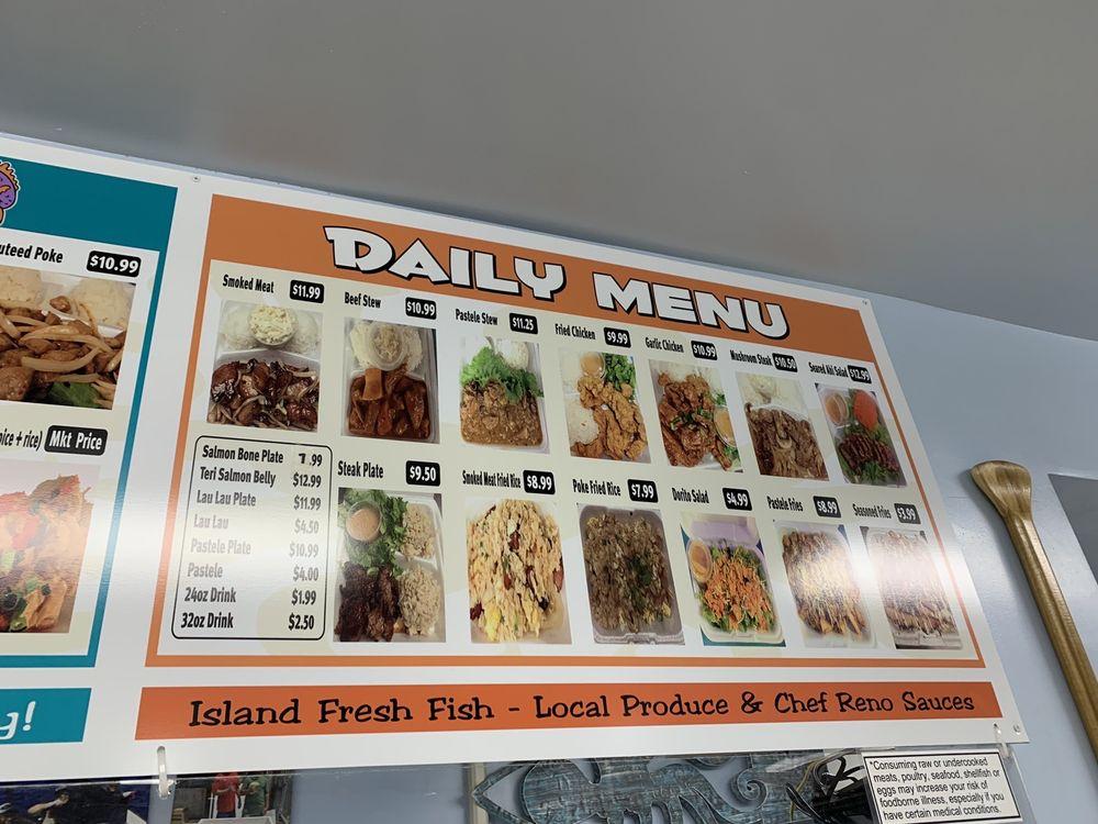 Menu at Fresh Catch Pearl City restaurant, Pearl City