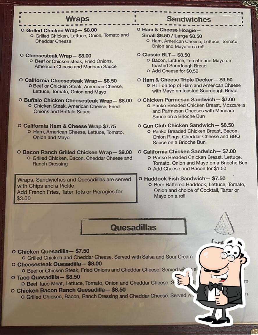 West Penn Rod & Gun Club, Tamaqua - Restaurant menu, prices and reviews