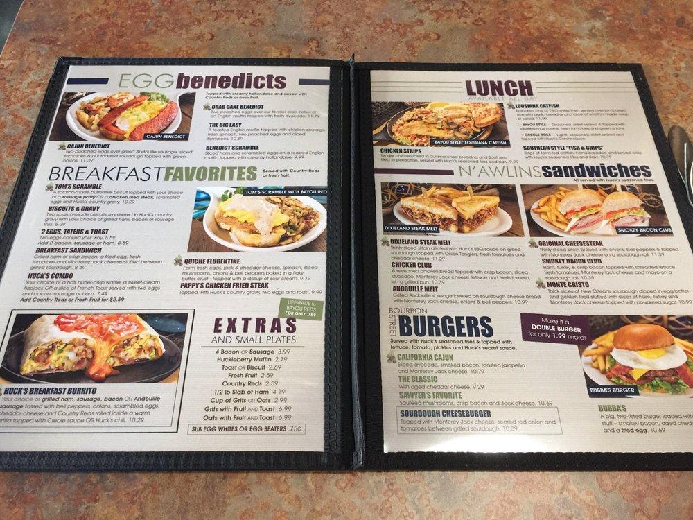 Menu at Huckleberry's Breakfast & Lunch restaurant, Sacramento, Arena ...