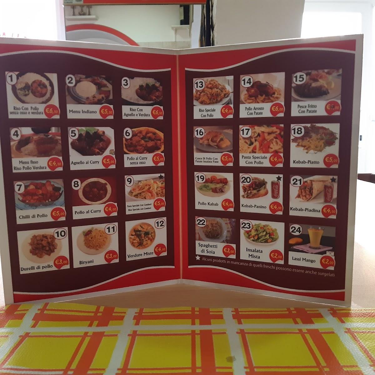 Menu da Kathmandu - fast food, Roma