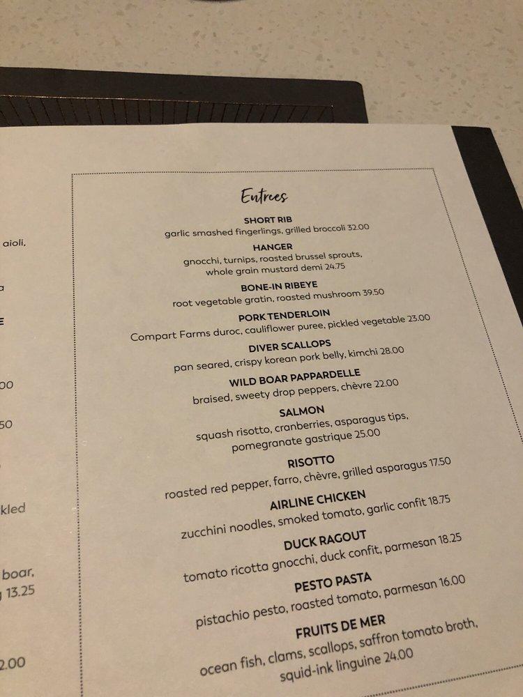 Menu at Holman's Table pub & bar, Saint Paul