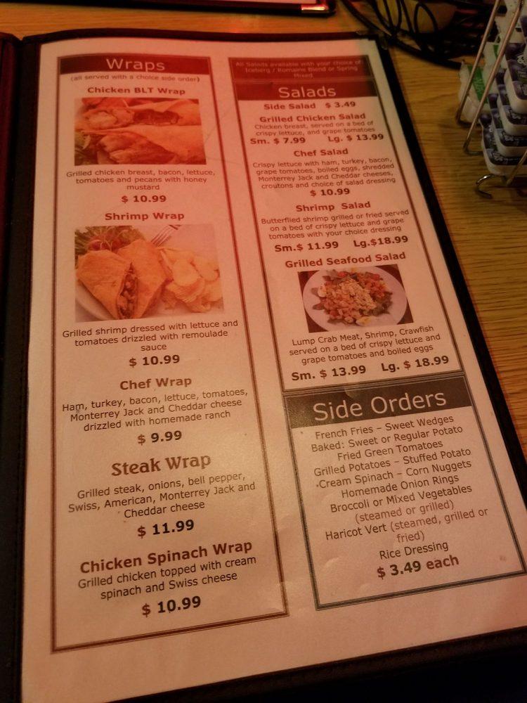 Menu at Rice Palace Restaurant, Crowley
