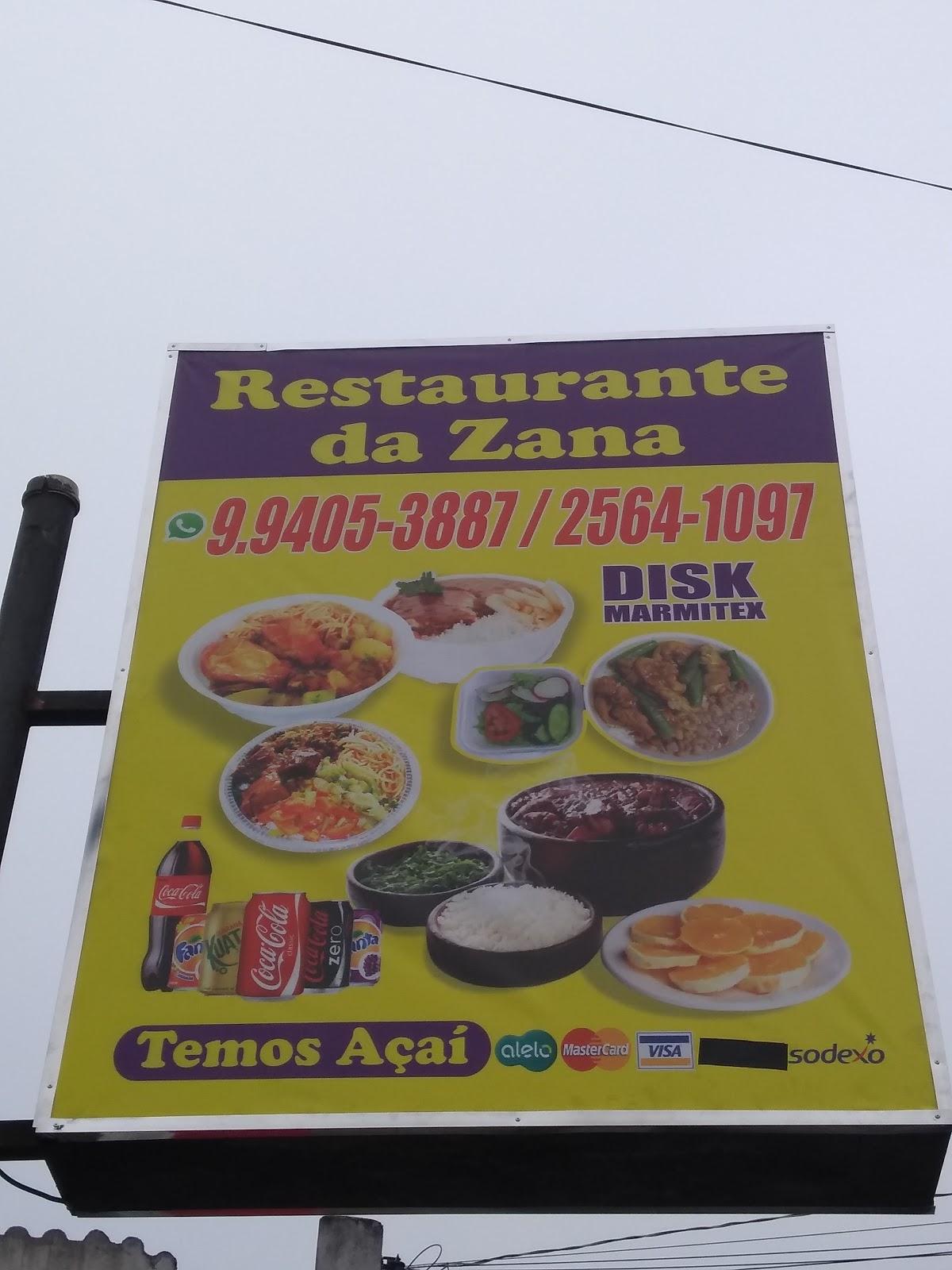 Menu at Restaurante Da Zana, Mauá