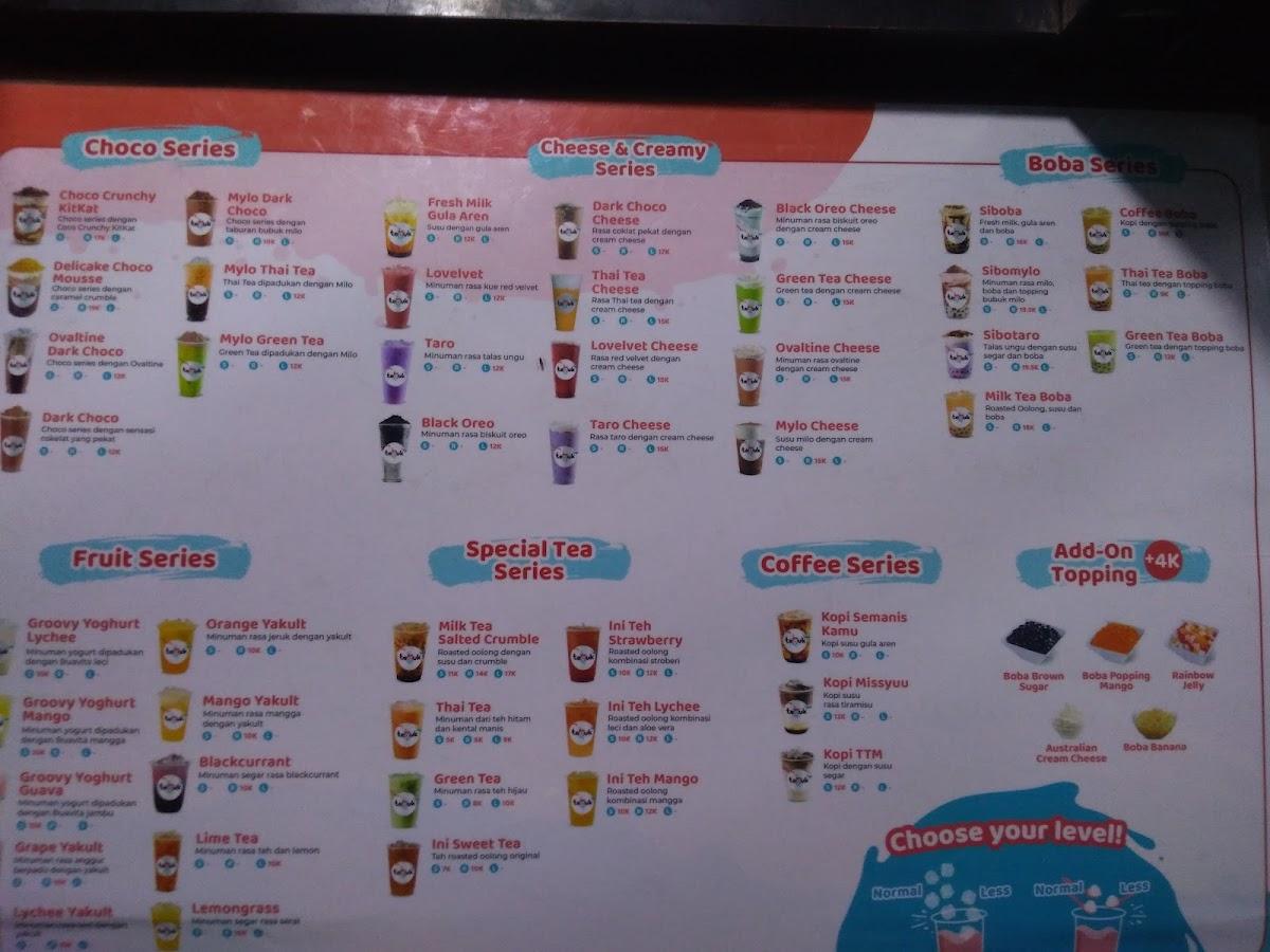 Carta del café TEGUK - Perkebunan Raya, Tangerang, Jl. Kav. Perkebunan ...