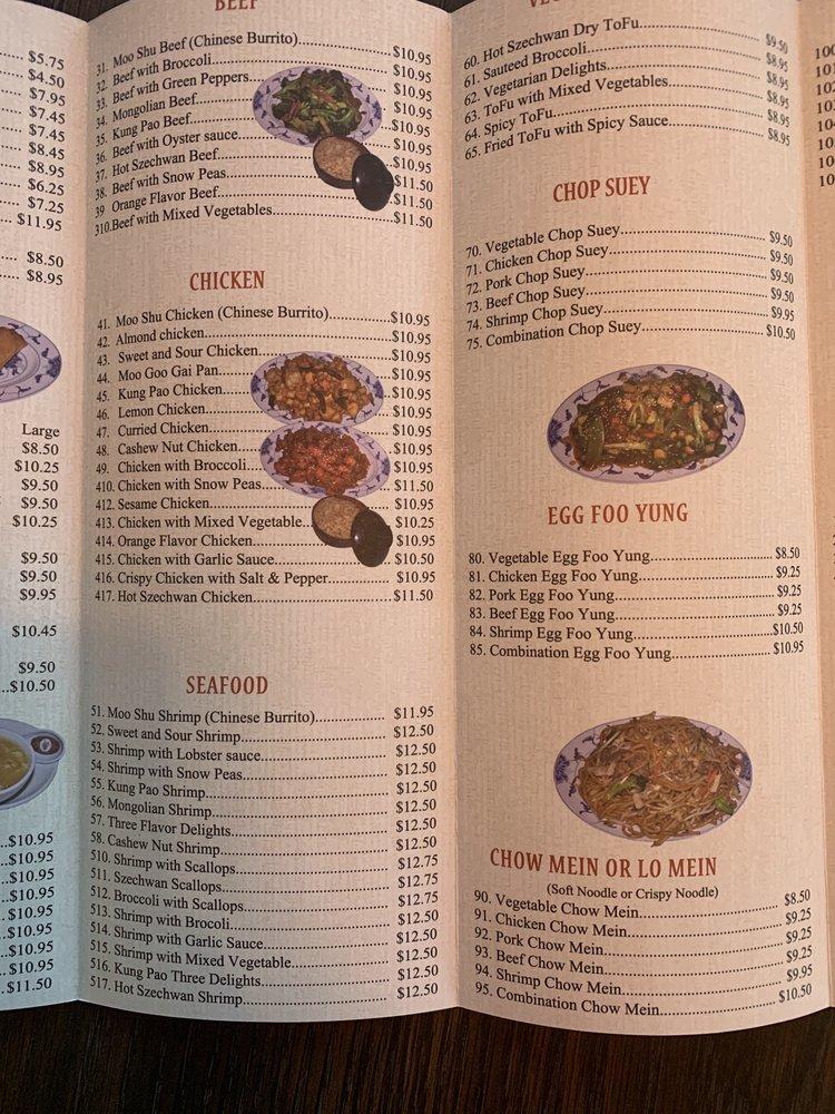 Menu at Golden Garden Restaurant, Hesperia