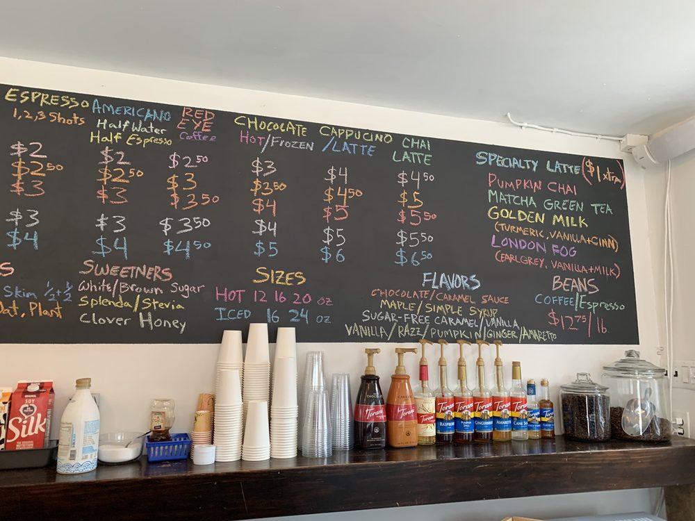 Menu at Joey No Nuts Café cafe, Hoboken