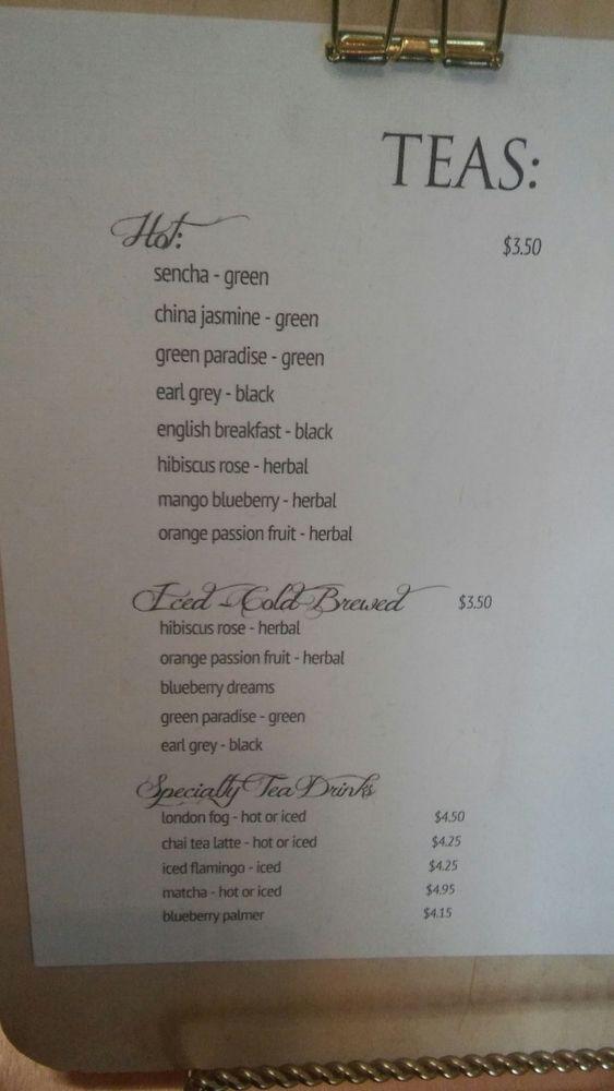 Menu at The Press Espresso cafe, Temecula, Old Town Front St