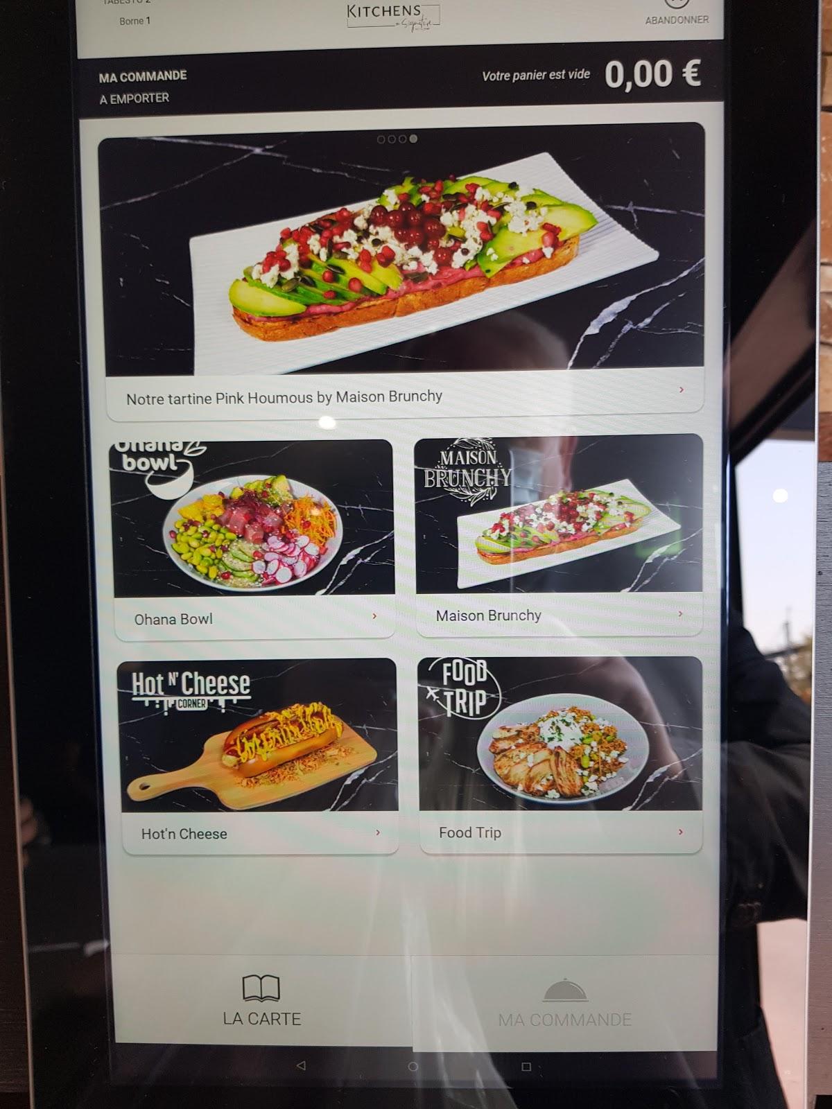 Menu at Kitchens by Signature restaurant, Asnières-sur-Seine