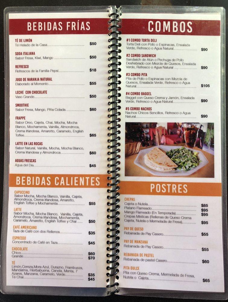 Carta de Café Místico, Tijuana