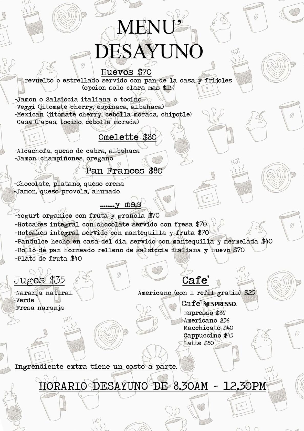 Menu at Risi & Bisi pizzeria, San Miguel de Allende, Hidalgo 37