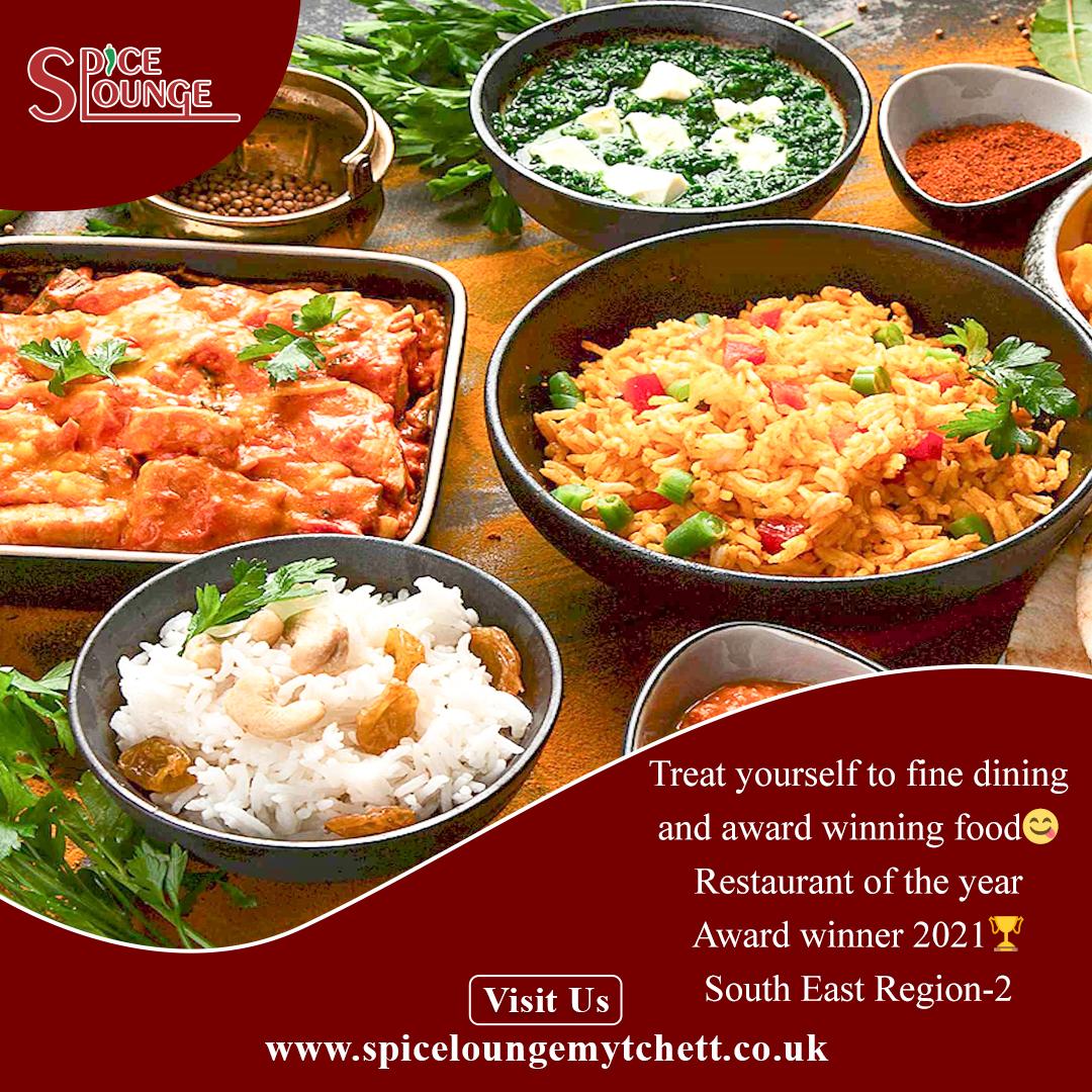 Menu at Spice Lounge restaurant, Camberley