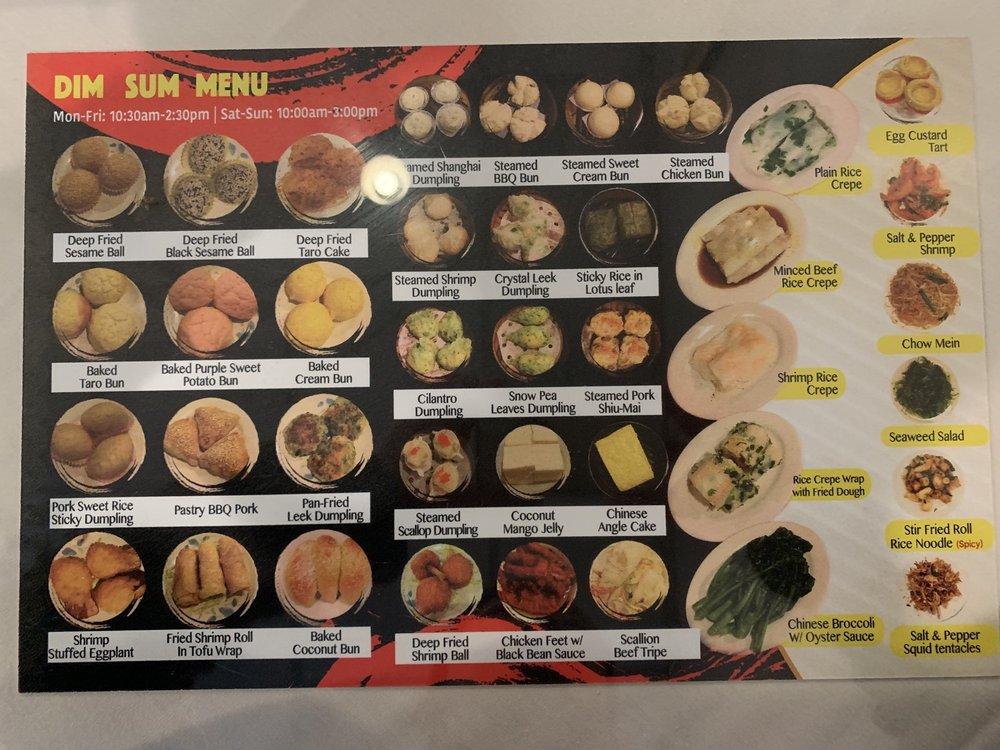 Menu at Star Kitchen restaurant, Denver