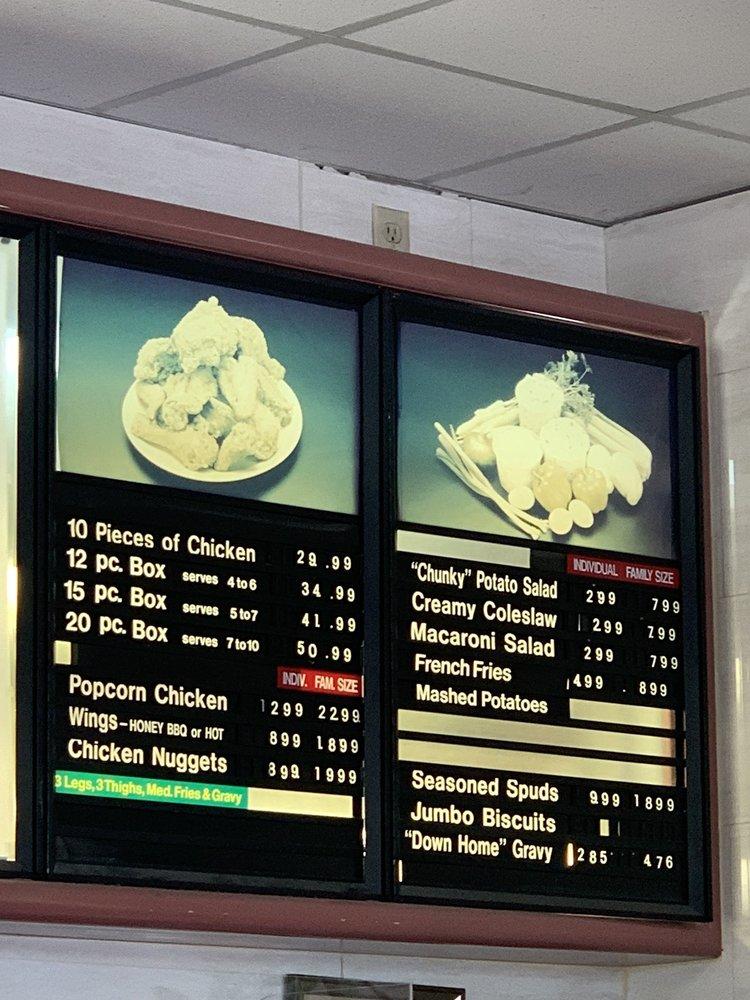 Menu at L.A. Chicken fast food, Richmond